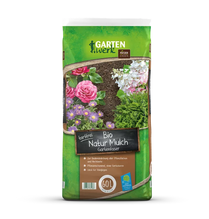 Bio Natur-Mulch -Gartenfaser- (torffrei)
